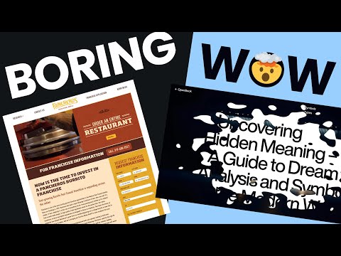 Average vs AMAZING Web Designs - COMPARED