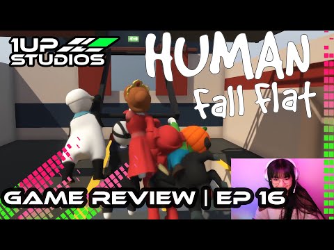 HUMAN FALL FLAT | Game Review EP 16 | 1UP Studios