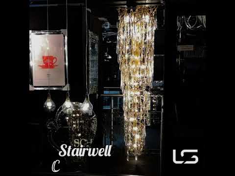 Stairwell Chandeliers