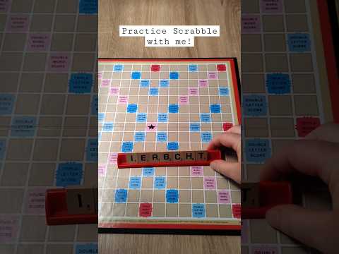 Practice Scrabble with me! What other words can you spell with these letters?