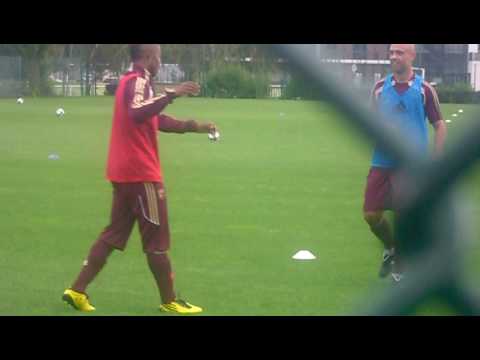 cris vs bastos entrainement