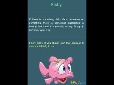 fishy idioms and phrases meaning with sentence
