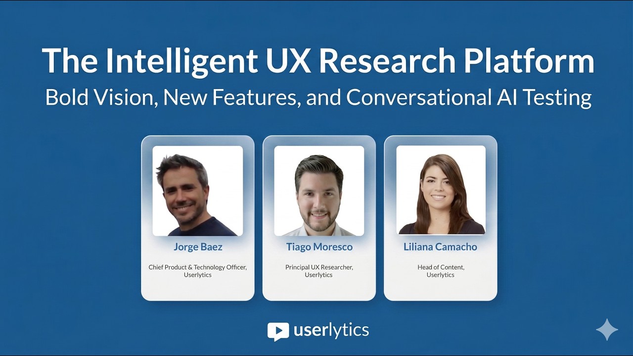 The Intelligent UX Research Platform: Bold Vision, New Features, and Conversational AI Testing 2026