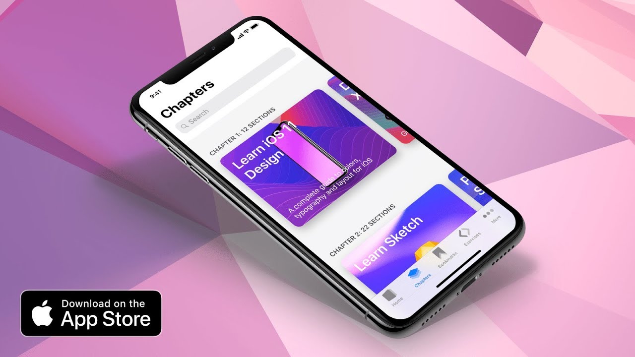Design+Code 2 iOS app
