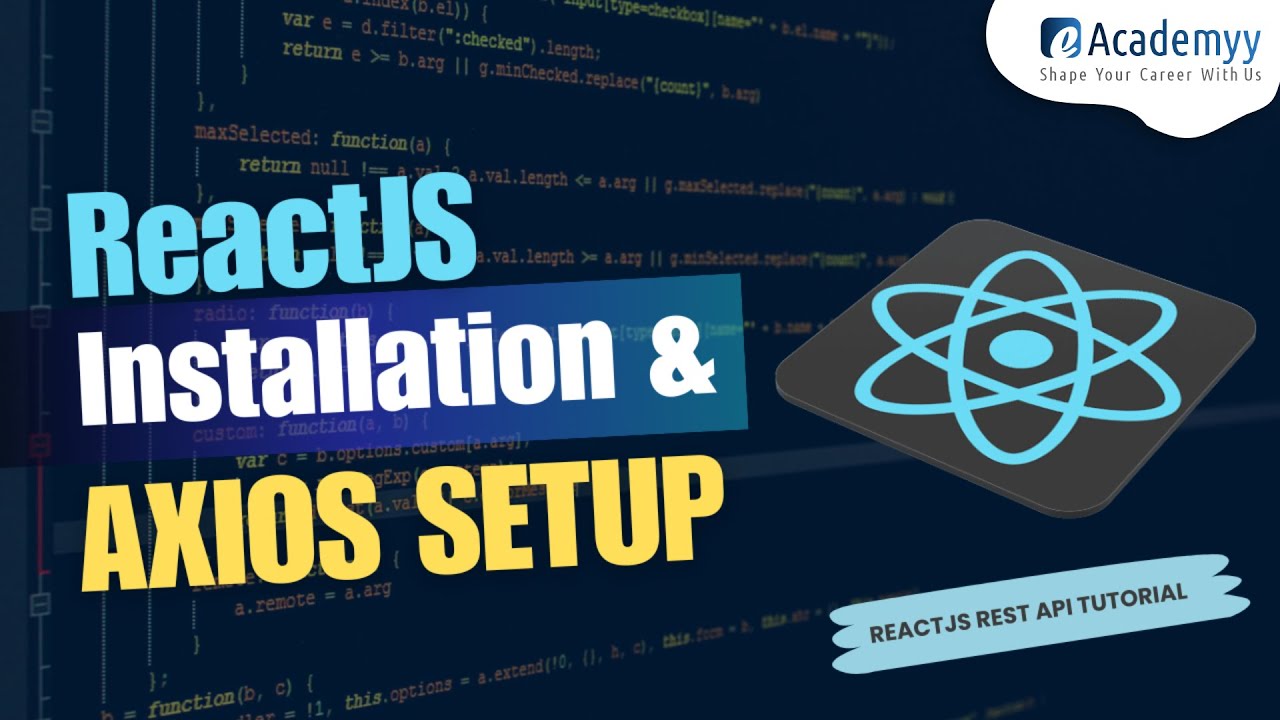 ReactJS: Master Installation & Axios Setup