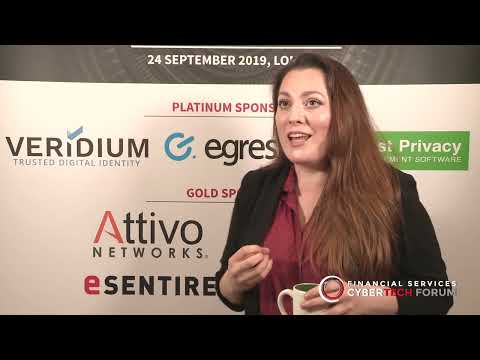 Financial Services CyberTech Forum 2019 Eliza-May Austin, th4ts3cur1ty company.