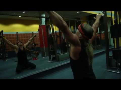 mastertrainer fitnessguru horst .. workout in the gym .. part 1