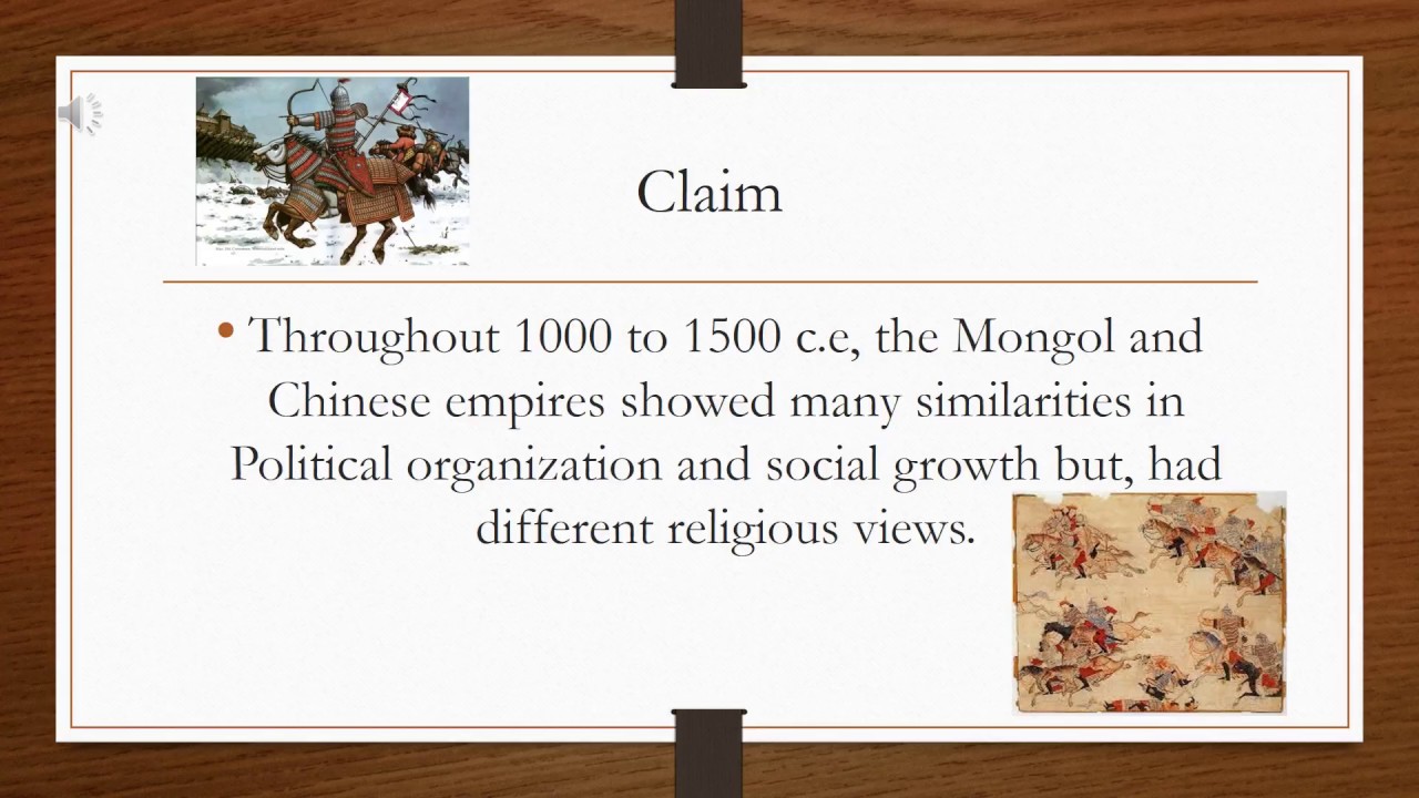 The Mongols power point