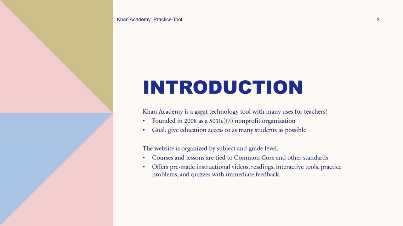 PPT Khan Academy MP4