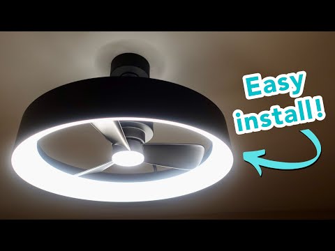 How to Install Artika Austin Fandelier from Costco