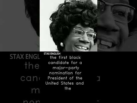 Stax English Mini Lessons: Shirley Chisholm