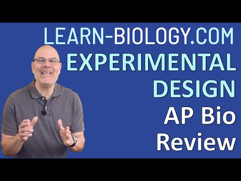 Experimental Design AP Bio Exam Review with Mr W from Learn Biology com