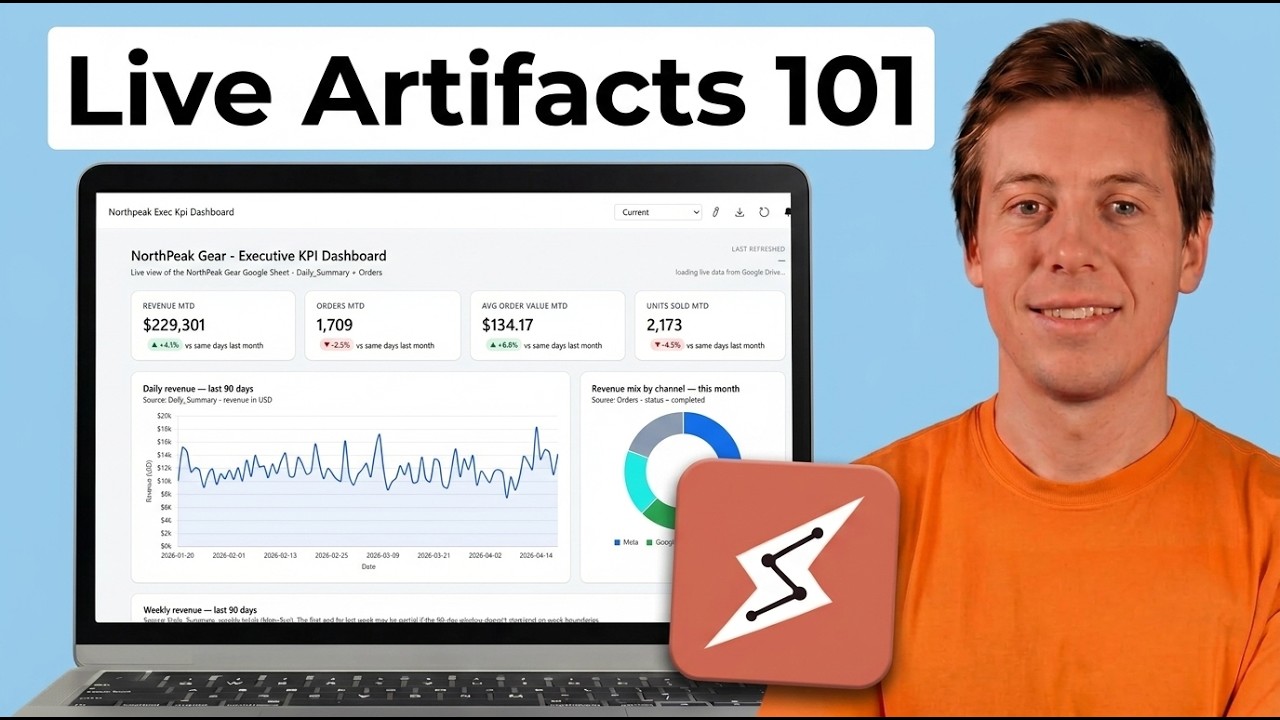 How to Use Claude Cowork Live Artifacts (Step-by-Step Tutorial)