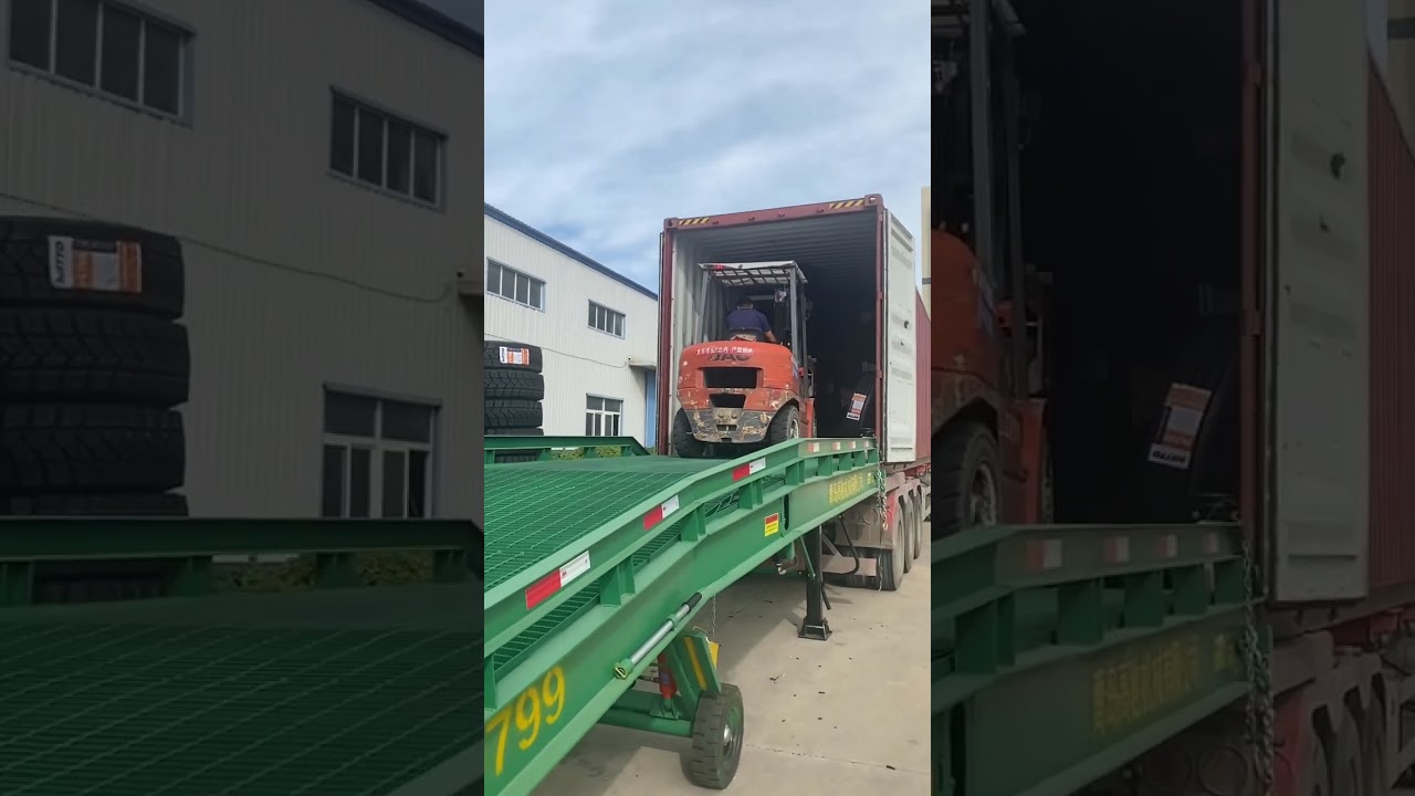 How the tyre container loading? #shorts #truck #youtubeshorts #tires #mitto