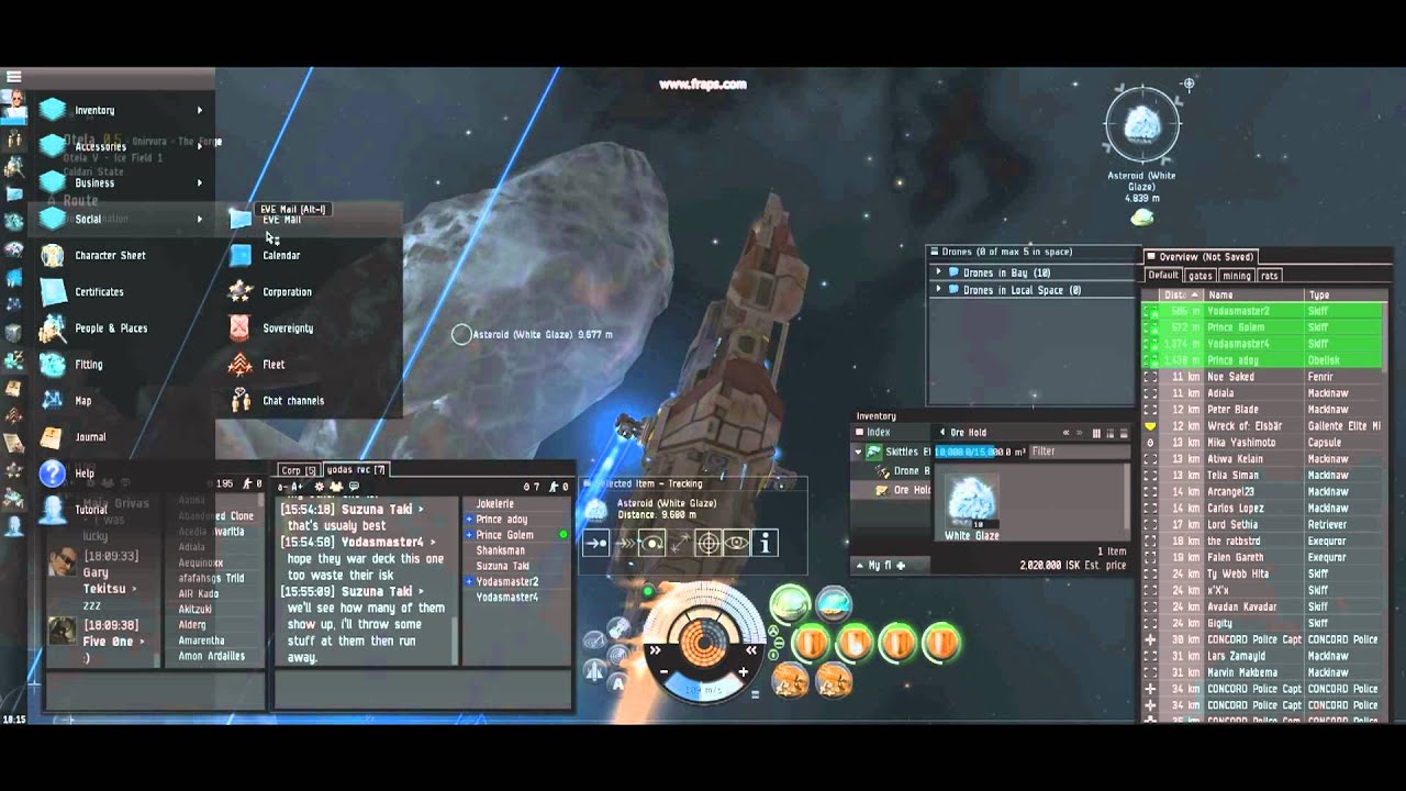 How to find a fleet using fleet finder EvE Online 1080p