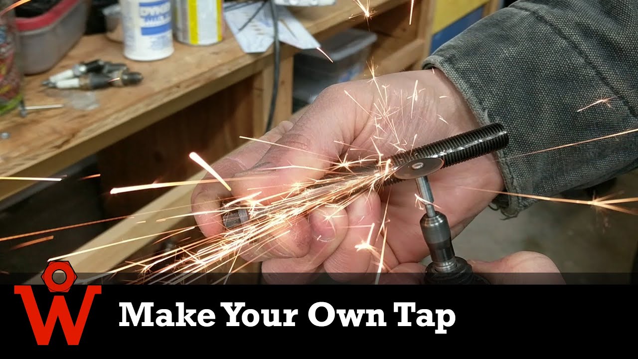 Cleaning Threads Without a Tap | Make Your Own!