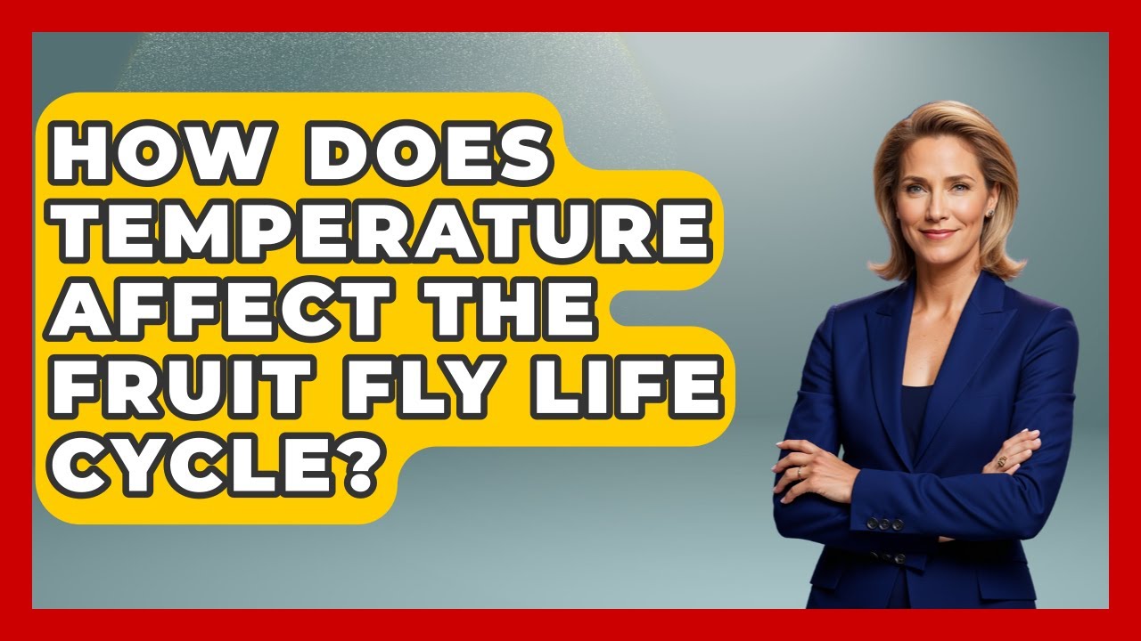 How Does Temperature Affect The Fruit Fly Life Cycle? - Insects and Invaders