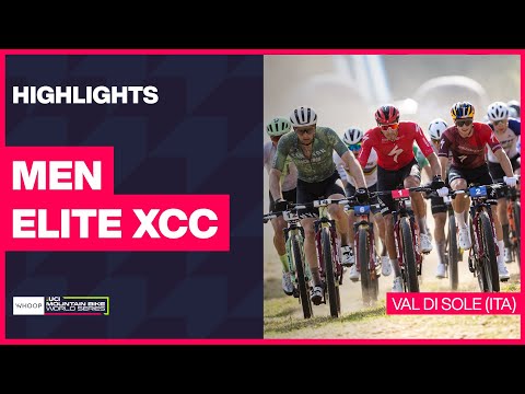 Val di Sole - Men Elite XCC Highlights | 2025 WHOOP UCI Mountain Bike World Cup