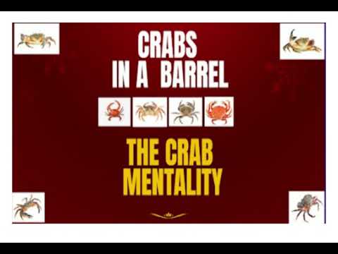 CRABS IN A BARREL: THE CRAB MENTALITY