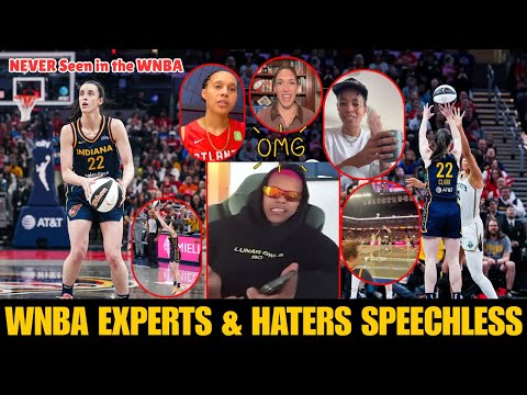 NEVER Seen in the WNBA: CAITLIN CLARK INSANE LOGO SHOT Caught on Camera!
