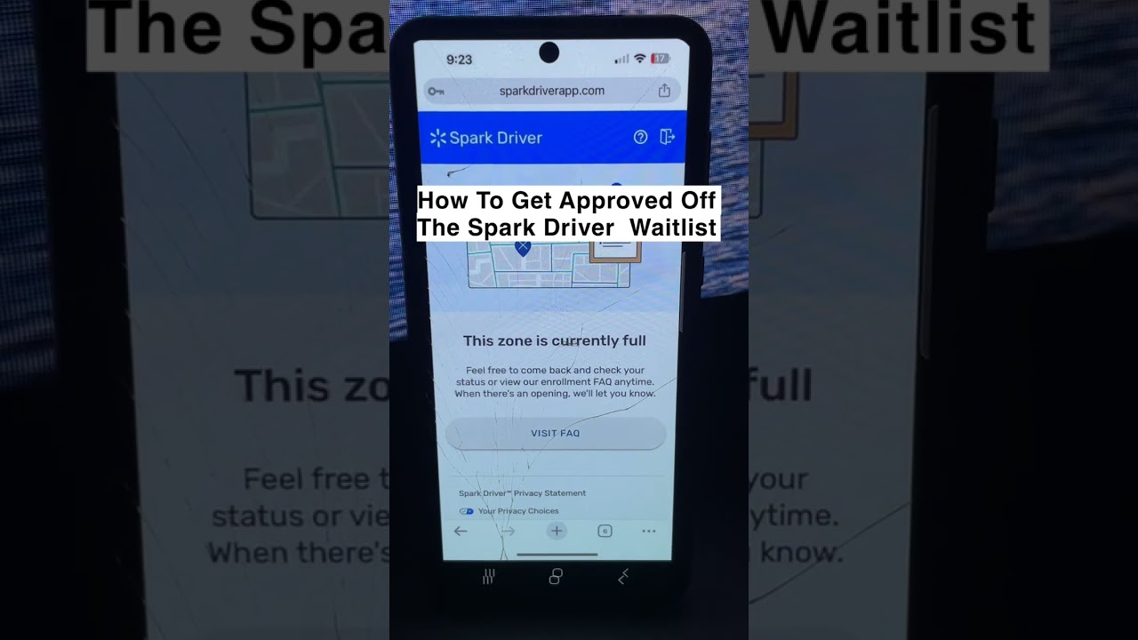 How To Get Approved Off The Waitlist On Spark Driver App. #walmartspark #waitlisted #sparkdriver