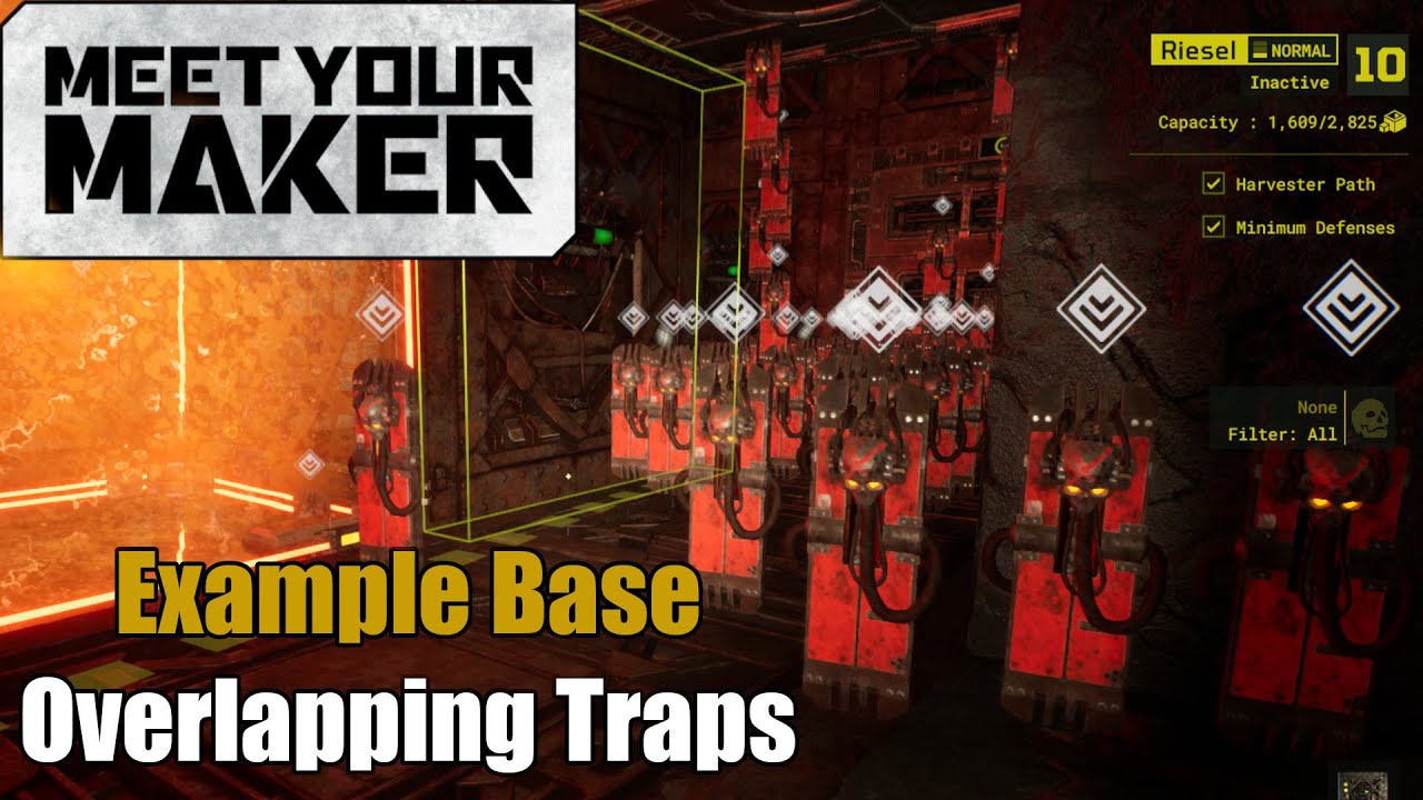 Builder Basics - Overlapping Traps Example Base - Meet Your Maker