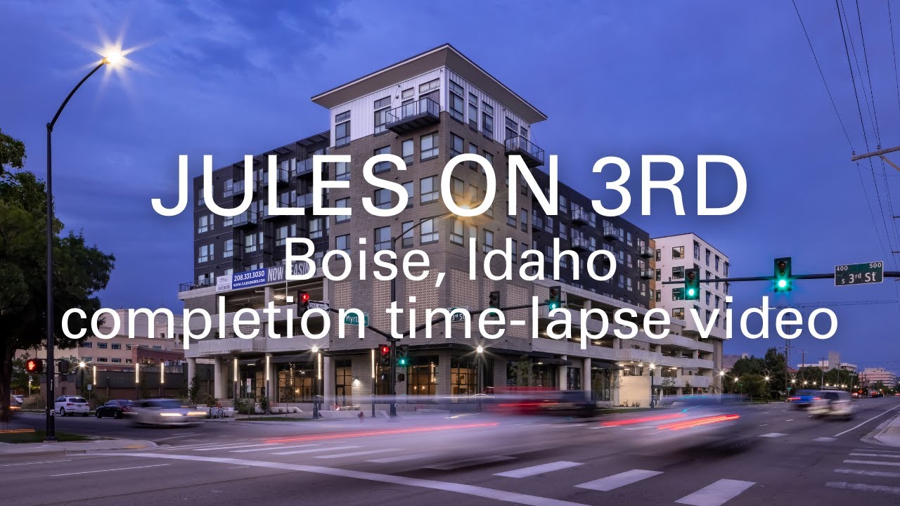 Opus Time Lapse: Jules on 3rd Apartments Completion