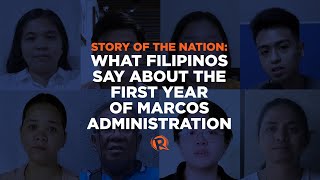 [WATCH] #StoryOfTheNation: What do Filipinos say about the first year ...
