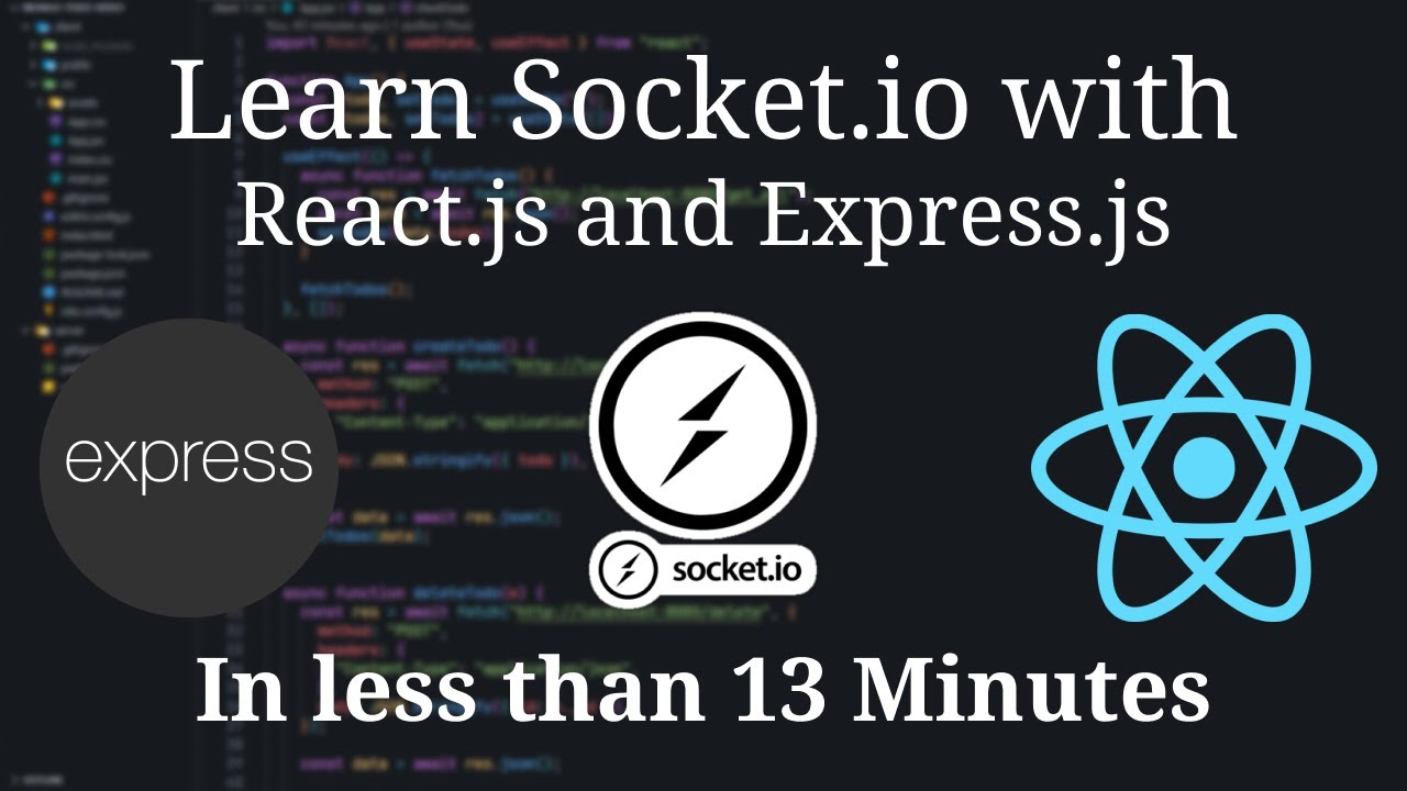 Learn Socket.io In Less than 13 Minutes | Socket.io and React.js