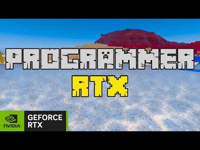 Programmer's Classic RTX (Bedrock 1.20) Minecraft Texture Pack