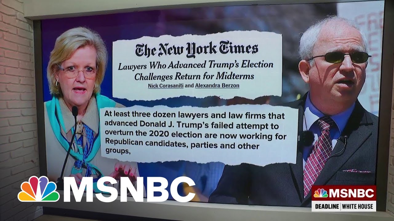 Lawyers Who Advanced Trump’s Election Challenges Return For Midterms
