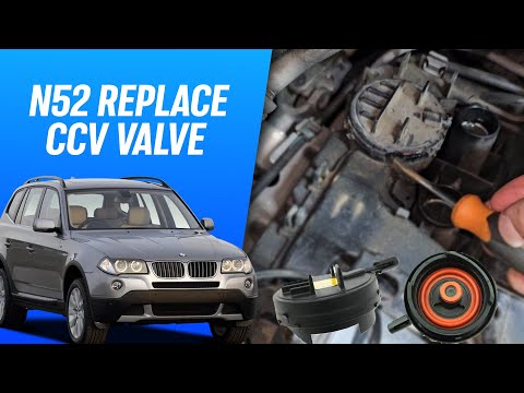 How to Replace CCV Valve on BMW N52 with Plastic Valve Cover