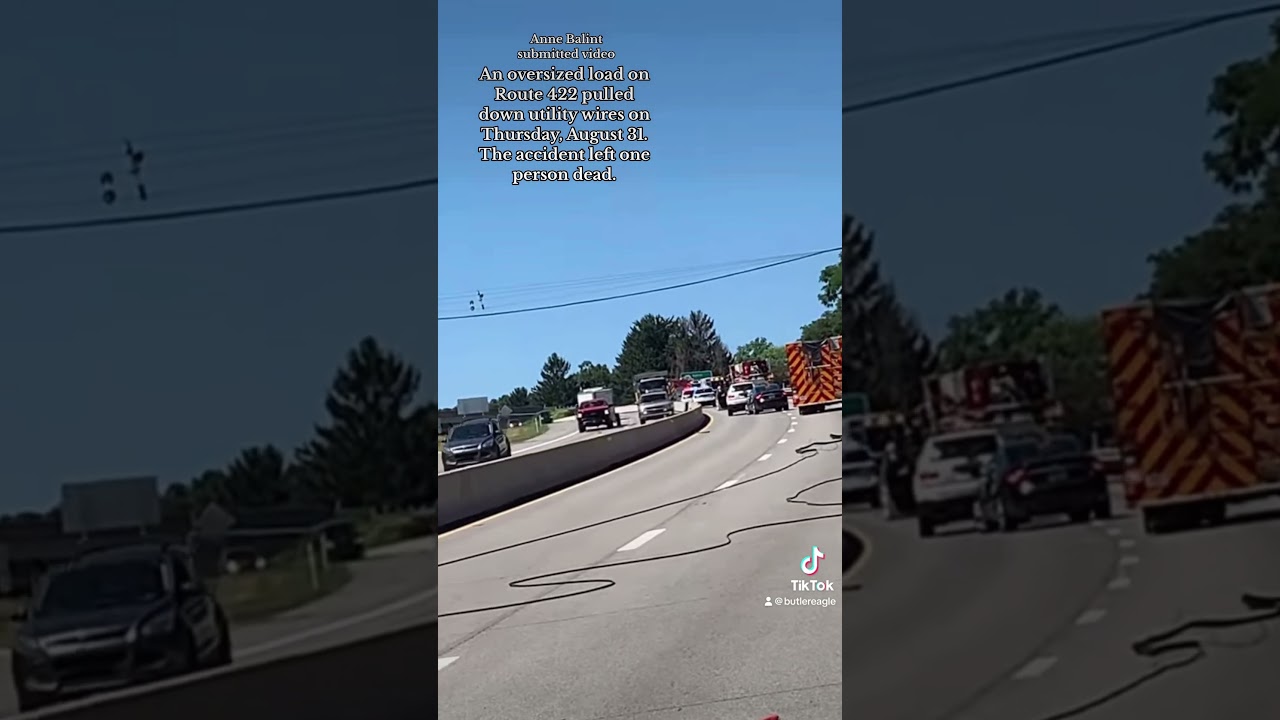 Fatal Route 422 motorcycle  crash