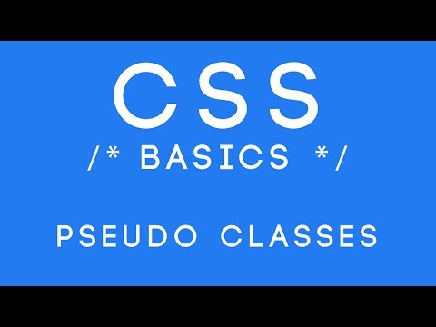Learn CSS Basics Tutorial 17 Pseudo Classes - Mind Luster