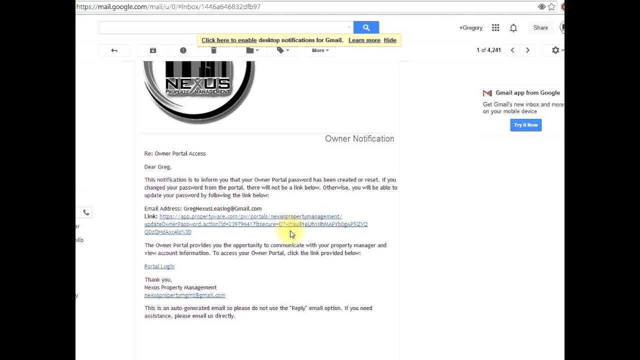 How To Login To Your Owner Portal - Nexus Property Management