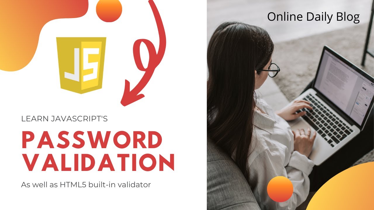 How to Validate a Password using JavaScript
