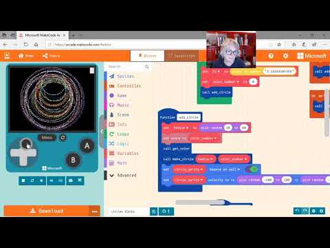 Hula Hoop as Seen of Mixer MakeCode Channel | We Code MakeCode