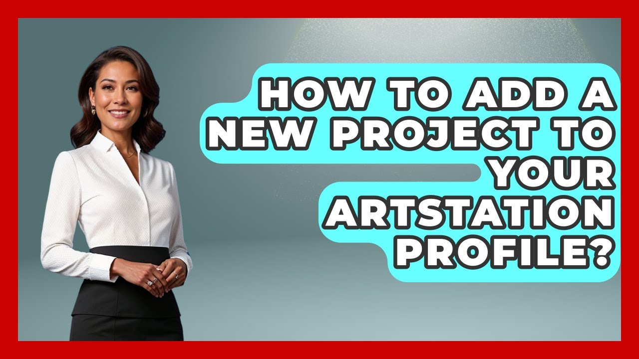 How To Add A New Project To Your Artstation Profile? - The Virtual Art Desk