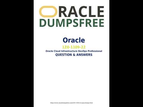 1Z0-1109-22 Exam Dumps (Free Demo)