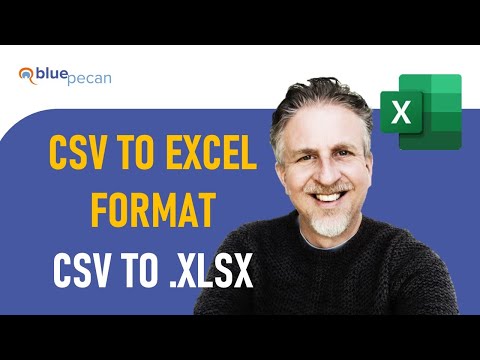 Convert CSV to Excel Format | Convert CSV to Excel | CSV to XLSX | CSV Import to Excel