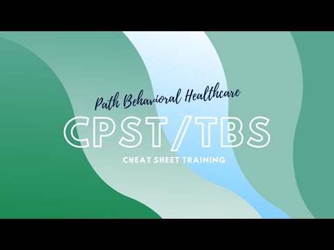 CPST/TBS Cheat Sheet