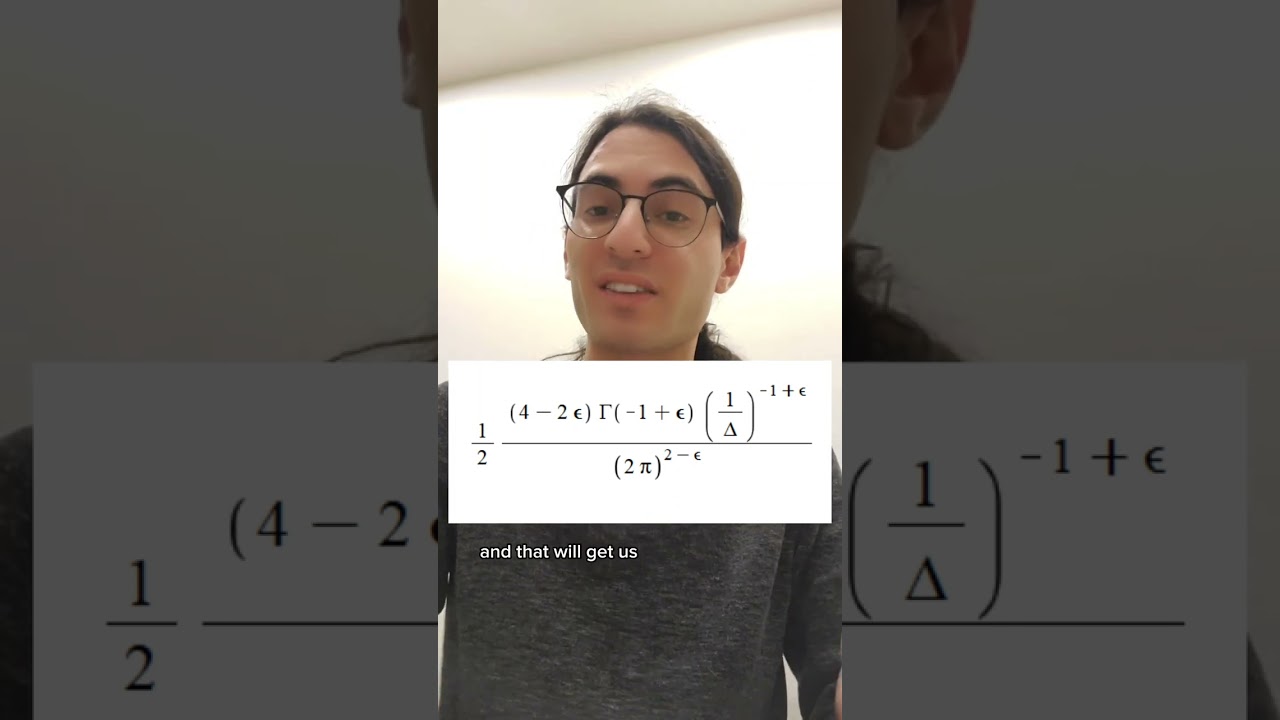 Baby's first dimensional regularization