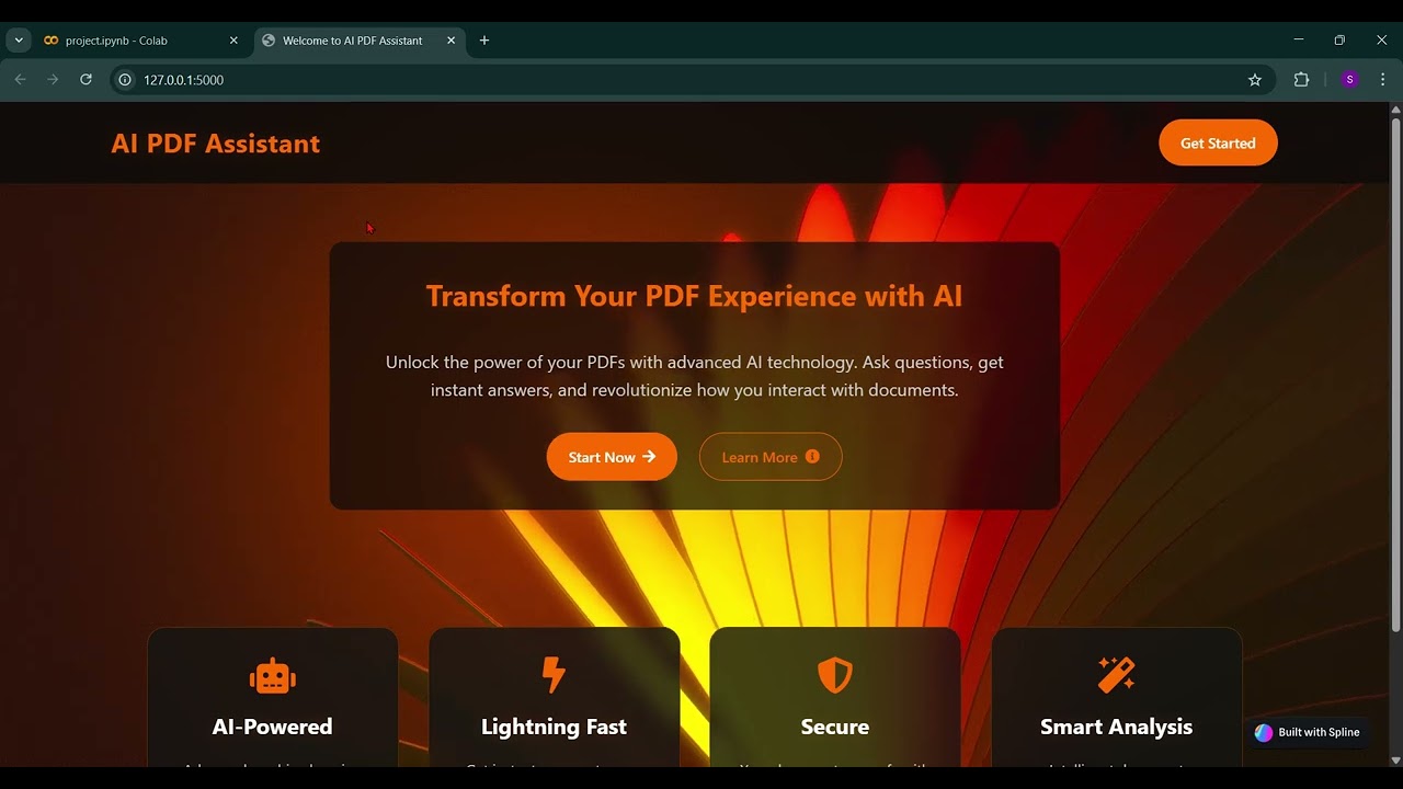 Interactive PDF Chatbot | AI-Powered Document Question Answering System