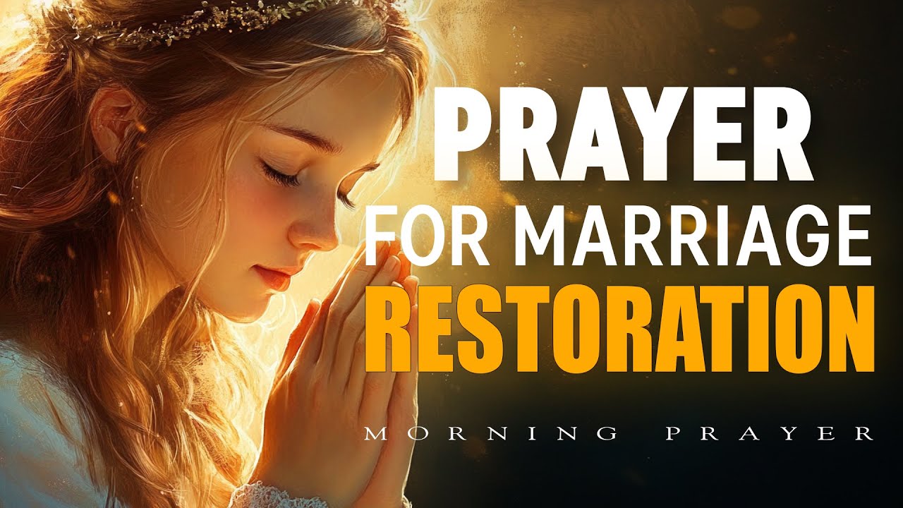 Prayer For Marriage Restoration | Ask God to Heal & Restore Your Relationship | Morning Prayer