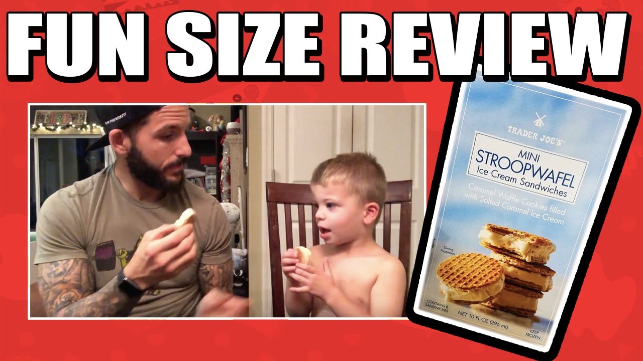 Fun Size Review: Trader Joe's Mini Stroopwafel Ice Cream Sandwiches