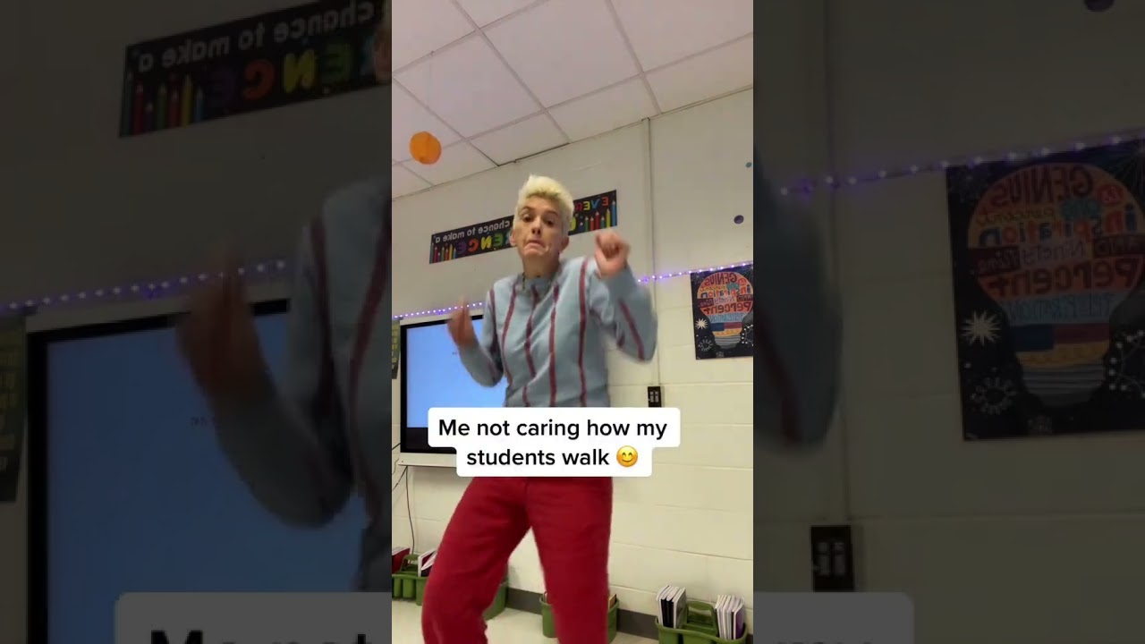 Walking in Schools be Like