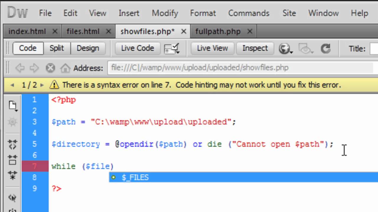PHP: Creating A Upload Script (Part 4)