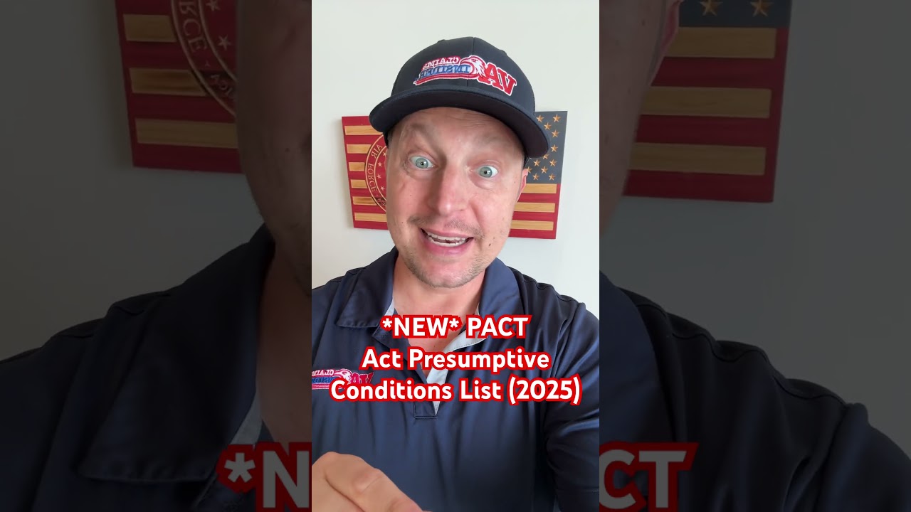 *NEW* PACT Act Presumptive Conditions List (2025 UPDATES!) #vaclaims #vadisability #vabenefits