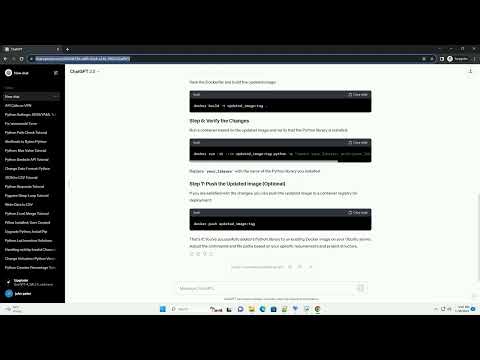 Can not add python lib to existing Docker image on Ubuntu server