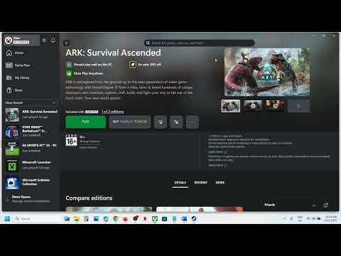ARK Survival Ascended: Where Is The Save Game Files/Config Files Located On PC (Game Pass Users)